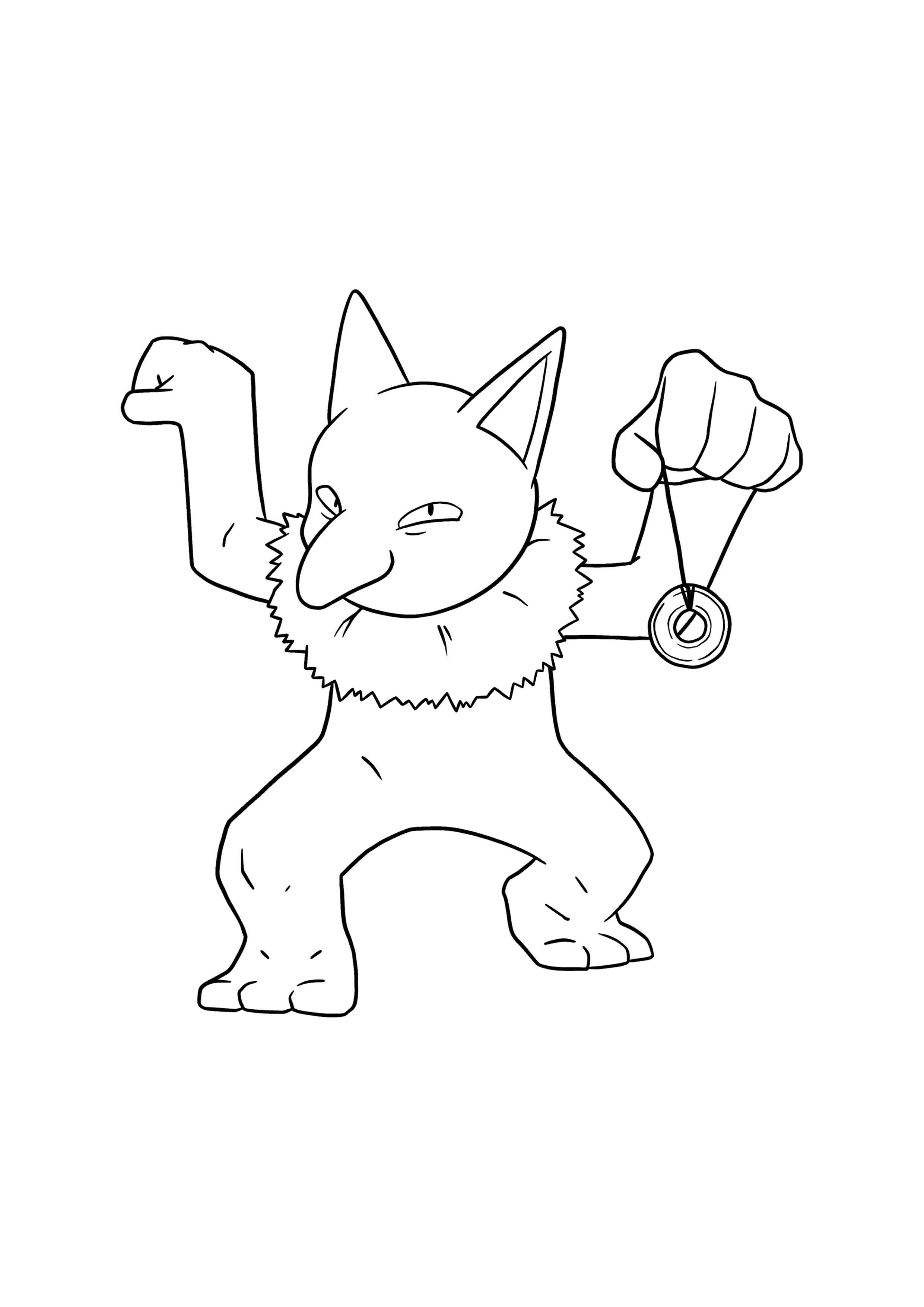 Hypno Coloring Page